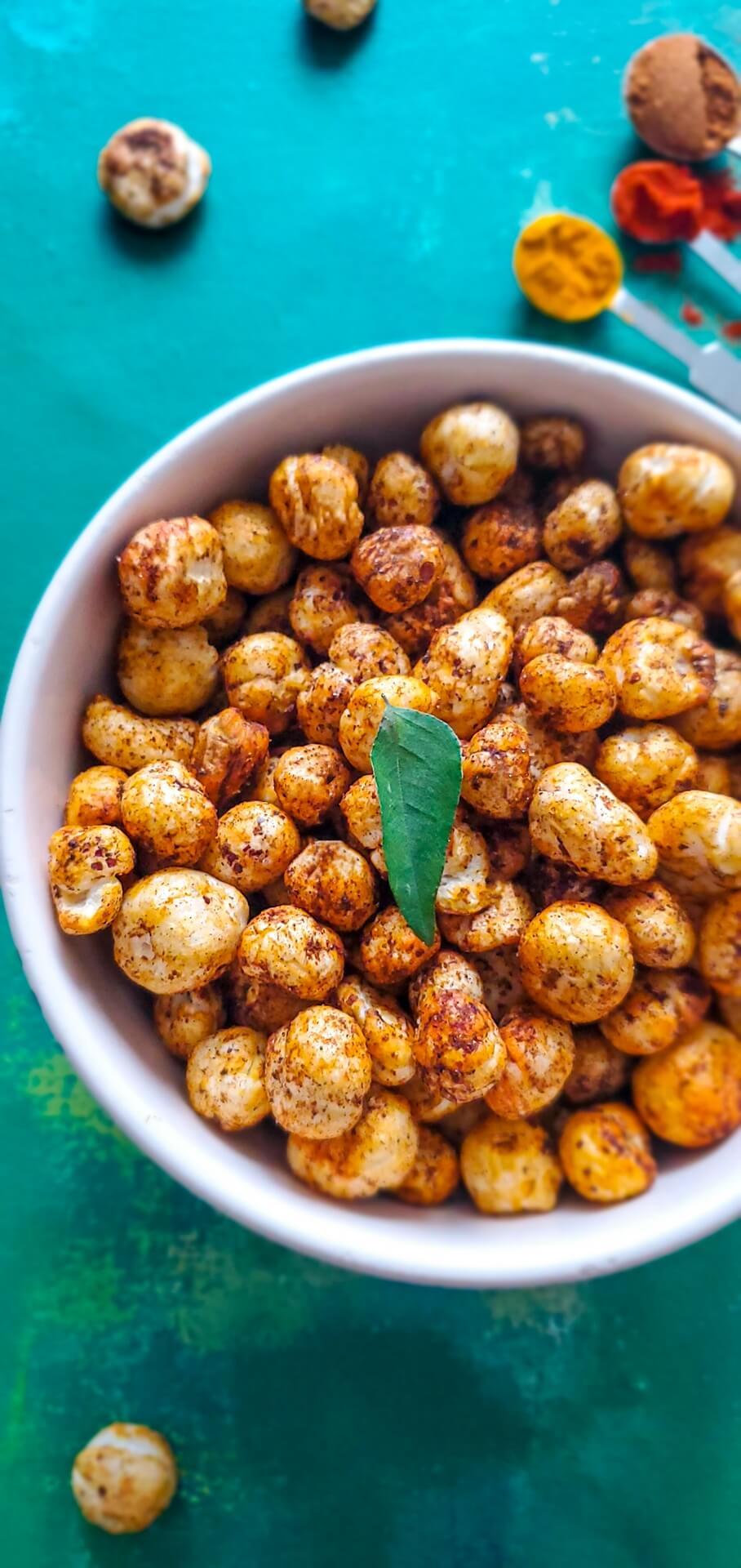 Roasted Phool Makhana Recipe - Cakeworkorange