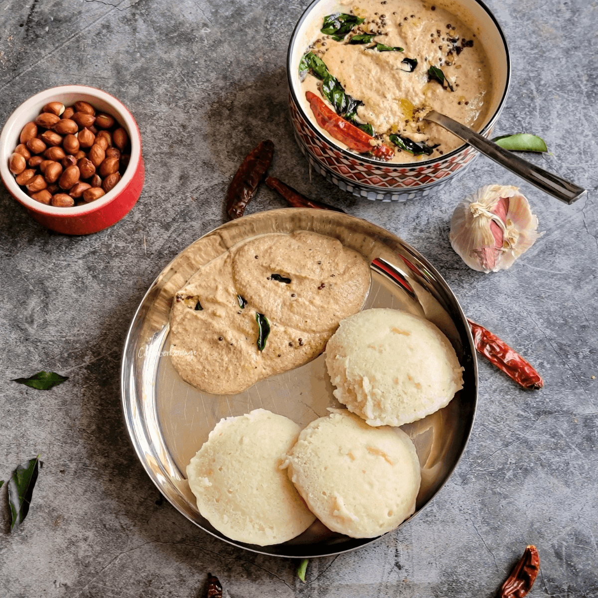 Andhra Style Peanut Chutney Recipe | Verkadalai Chutney - Cakeworkorange