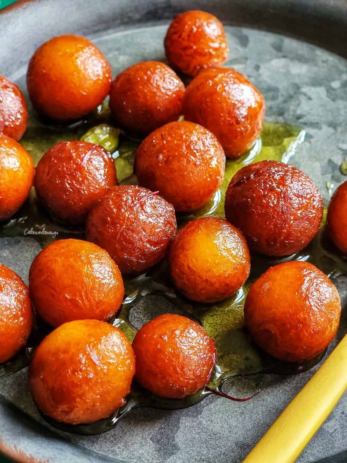 Instant Gulab Jamun Recipe With Ready Mix Powder - Cakeworkorange
