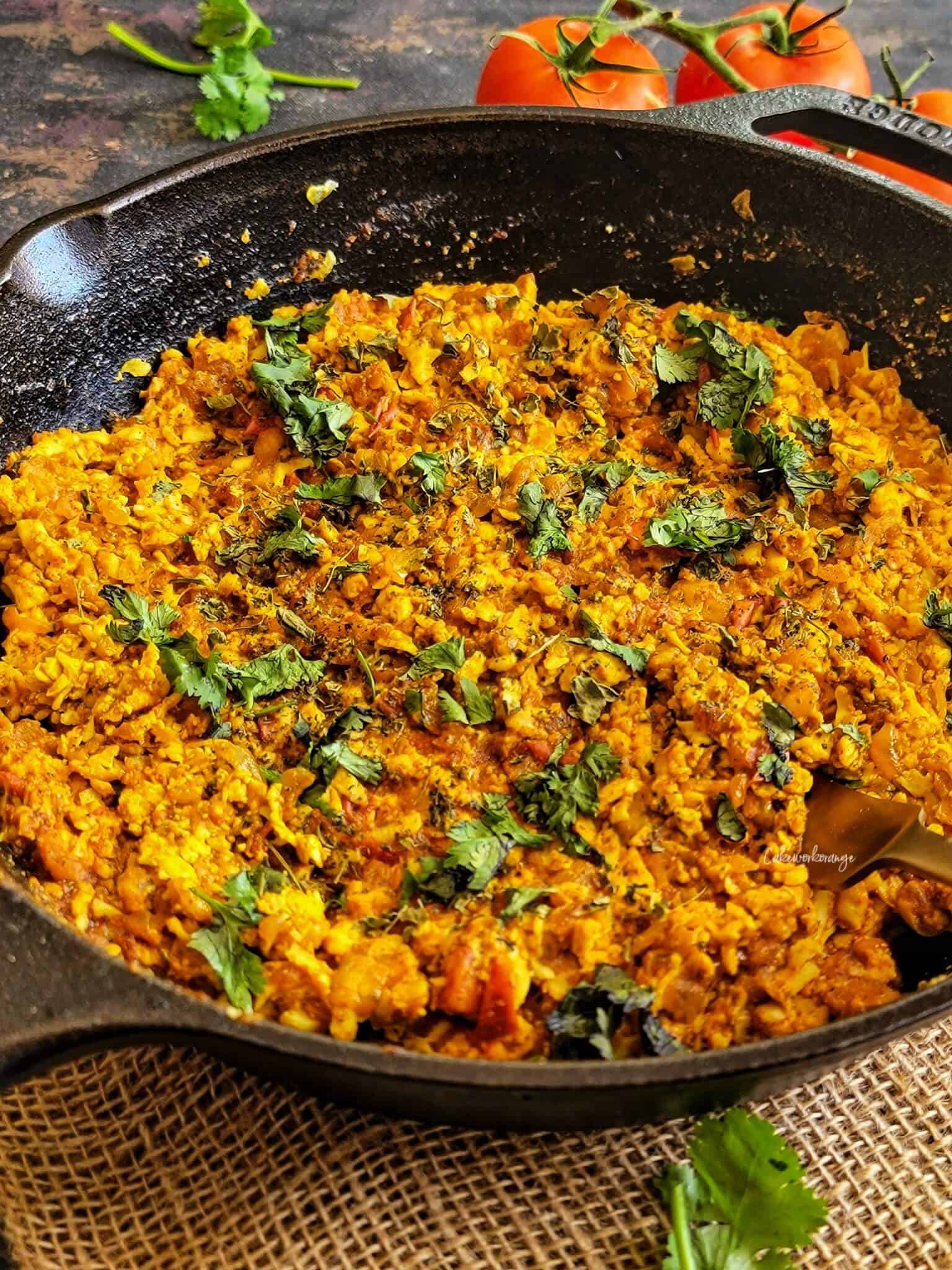 Easy & Dry Paneer Bhurji Recipe - Cakeworkorange