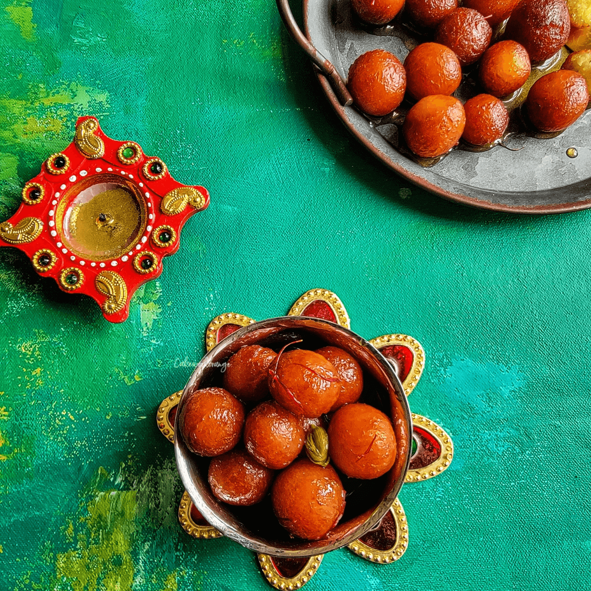 Instant Gulab Jamun Recipe With Ready Mix Powder - Cakeworkorange