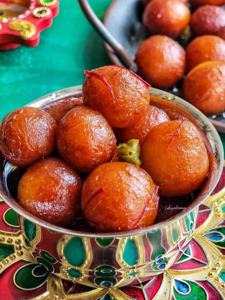 Instant Gulab Jamun Recipe With Ready Mix Powder - Cakeworkorange