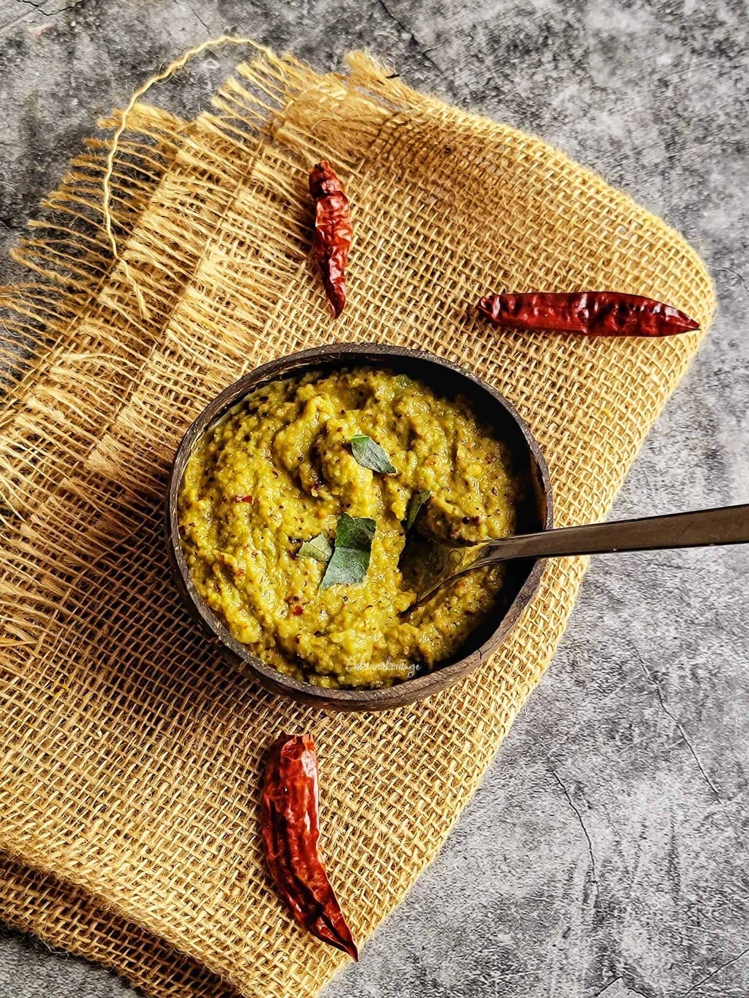 Peerkangai Thogayal | Ridge Gourd Chutney Recipe - Cakeworkorange