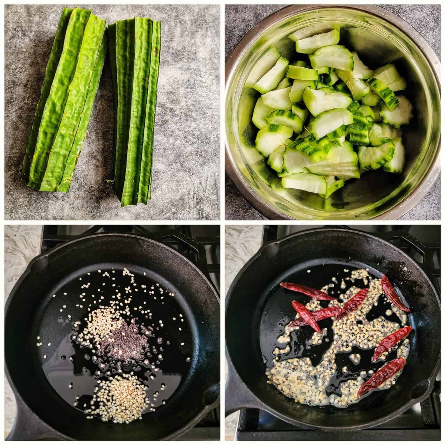 Peerkangai Thogayal | Ridge Gourd Chutney Recipe - Cakeworkorange