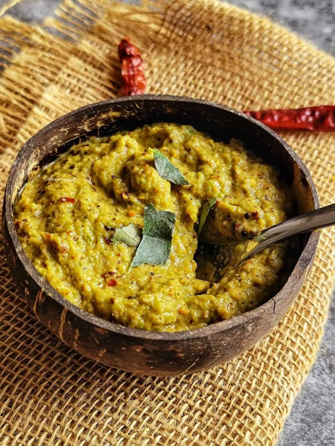 Peerkangai Thogayal | Ridge Gourd Chutney Recipe - Cakeworkorange