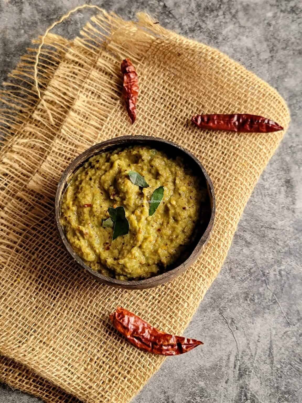 Peerkangai Thogayal | Ridge Gourd Chutney Recipe - Cakeworkorange