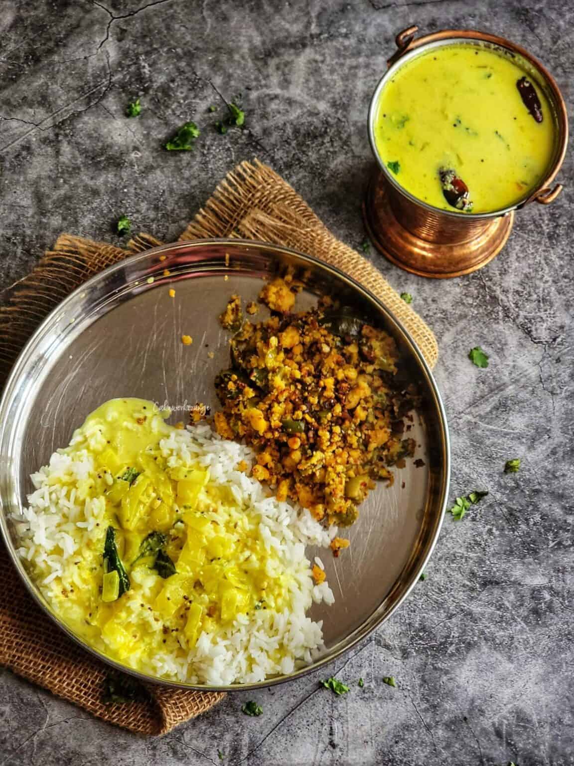 Majjiga Pulusu Recipe | Andhra Buttermilk Charu - Cakeworkorange