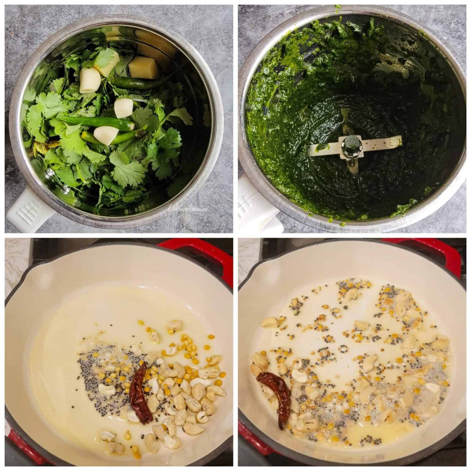 Kothamalli Sadam | Easy Coriander Leaves Rice Recipe - Cakeworkorange