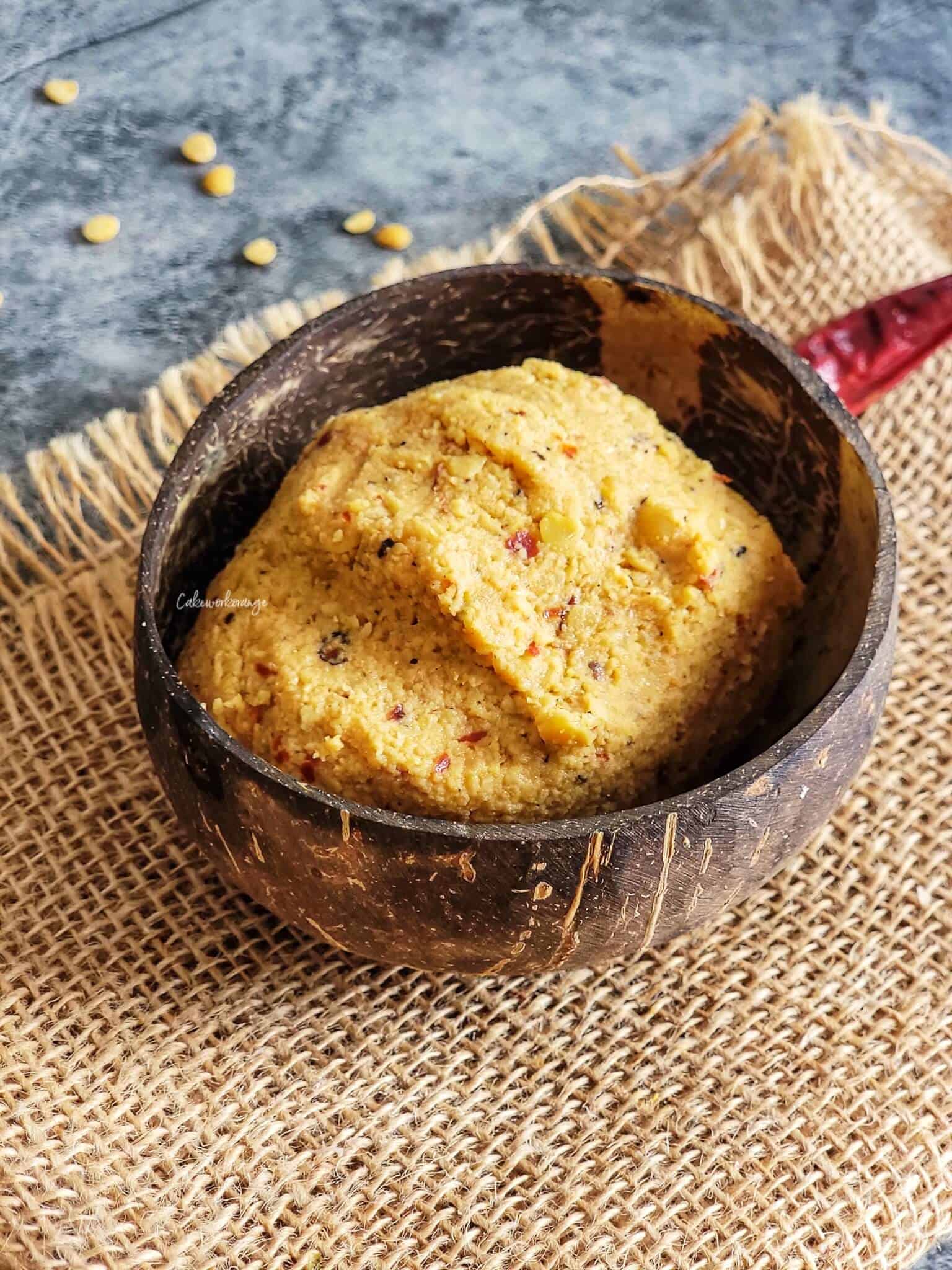 Paruppu Thogayal Recipe | Paruppu Thuvaiyal without Coconut ...