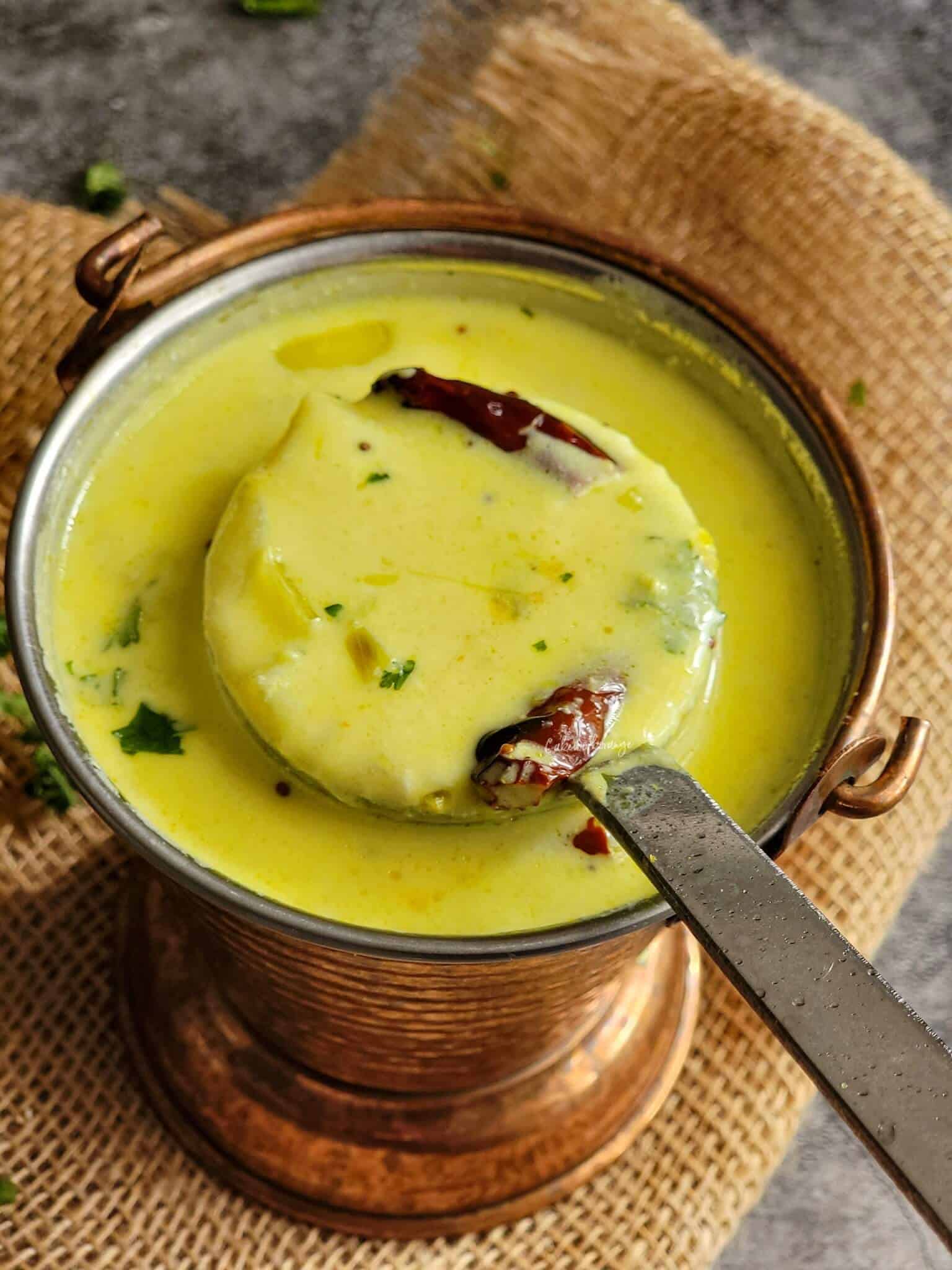 Majjiga Pulusu Recipe | Andhra Buttermilk Charu - Cakeworkorange