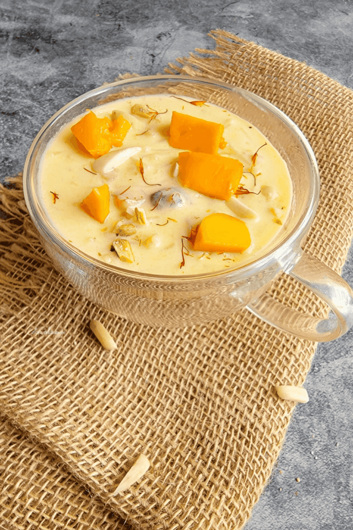 Mango Semiya Payasam | Mango Vermicelli Kheer Recipe - Cakeworkorange