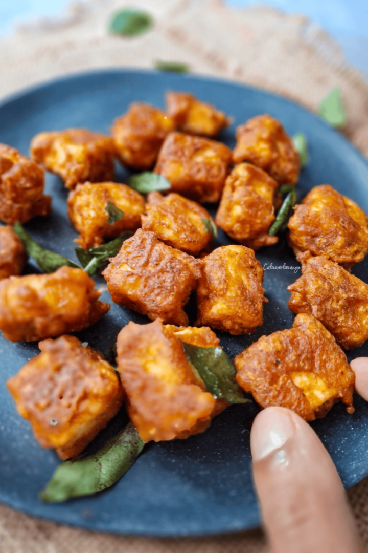 How to make Crispy Paneer 65 Dry - Cakeworkorange